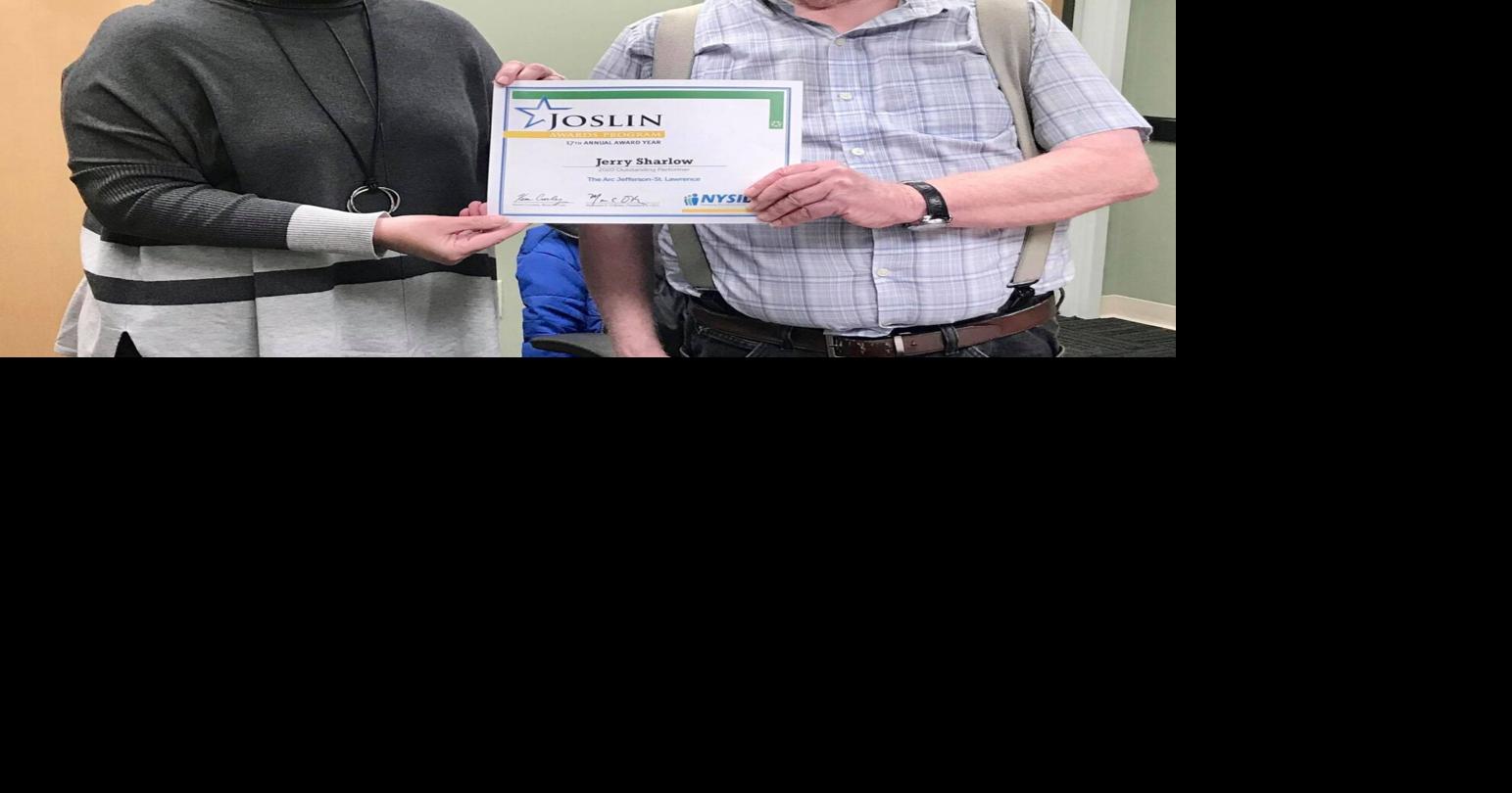 Sharlow honored with ‘William B. Joslin Outstanding Performer’ award ...