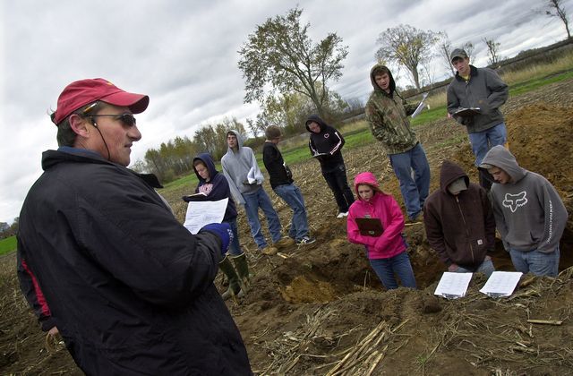 Annual land judging contest shows agriculture students how to manage ...