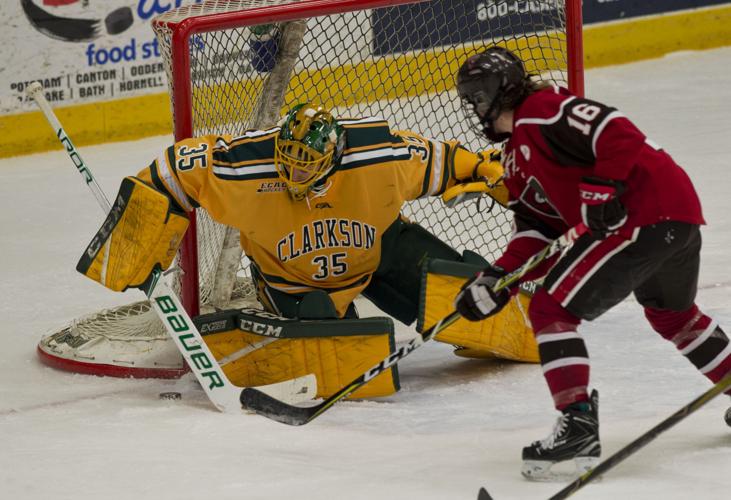Tiley backstops Clarkson women’s hockey past SLU in home-and-home ...