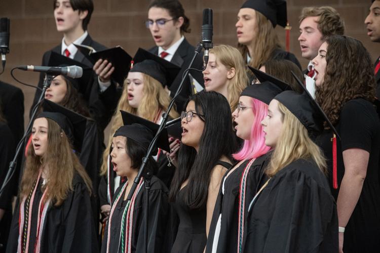 Newell Field House packed for St. Lawrence University graduation ...
