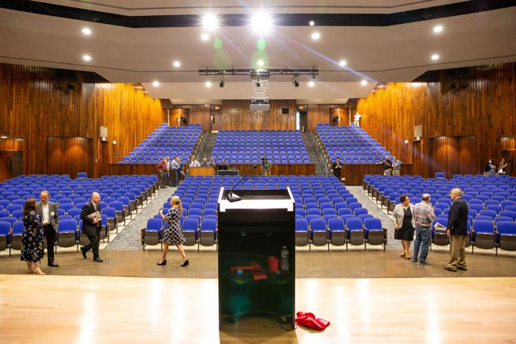 ‘Magnificent’ community venue: Remodeled Dulles auditorium reopens in ...