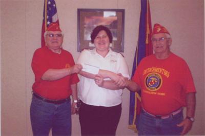 Salvation Army gets donation from Marine Corps League | News | nny360.com