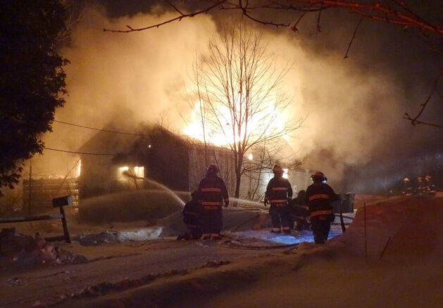 Tupper Lake fire destroys house | Police Blotters | nny360.com