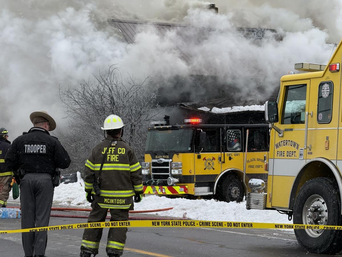 One person found dead after town of LeRay fire Wednesday | Crime & Law ...
