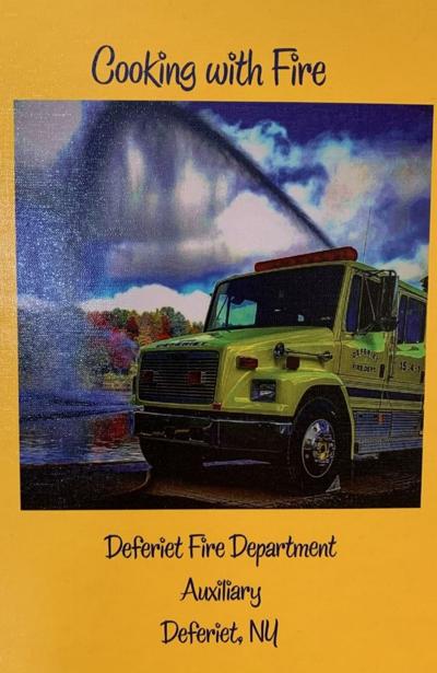 Cookbook for sale to benefit Deferiet Fire Department Auxiliary ...