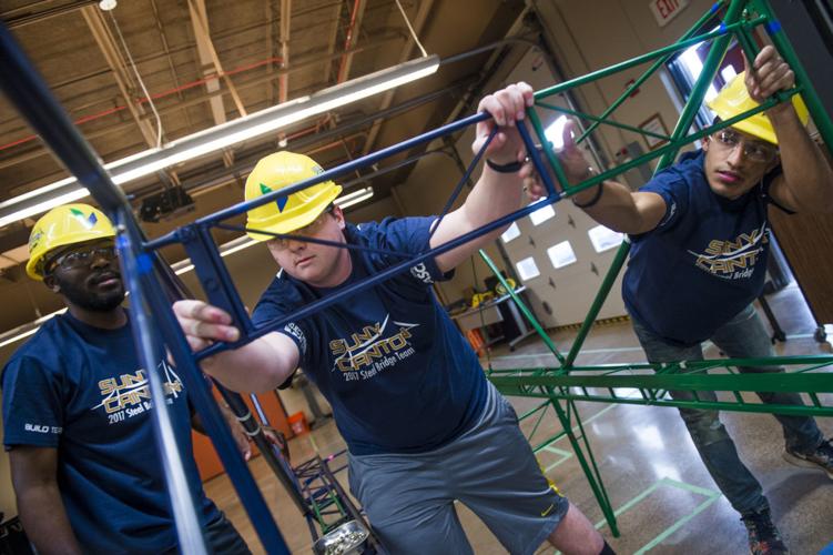 SUNY Canton students take second in Steel Bridge Competition | News ...