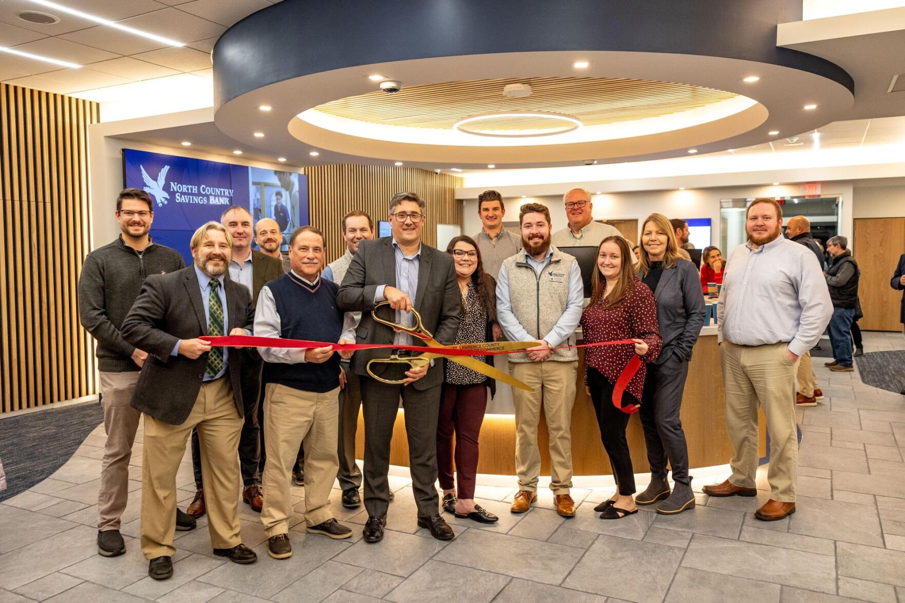 NC Savings Bank cuts ribbon on new lobby | St. Lawrence County News | nny360.com
