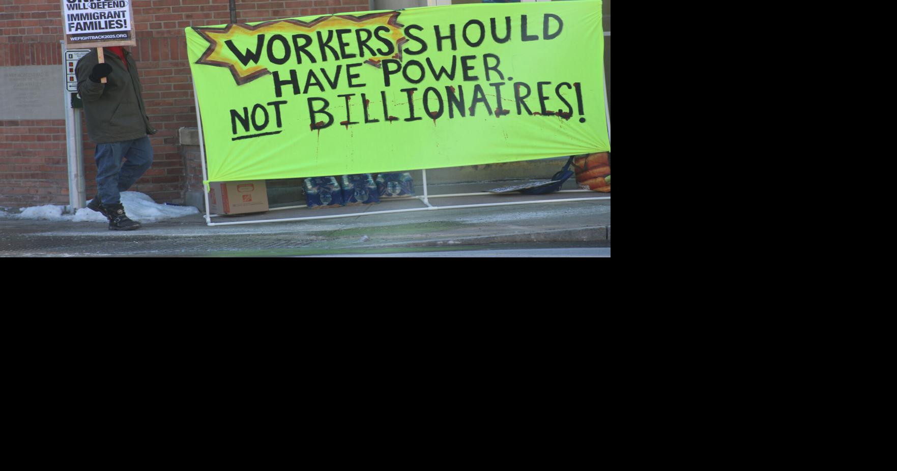 Cold protest in Canton | St. Lawrence County News | nny360.com