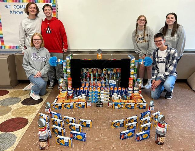 Students win “canstruction” competition to help reduce food insecurity ...