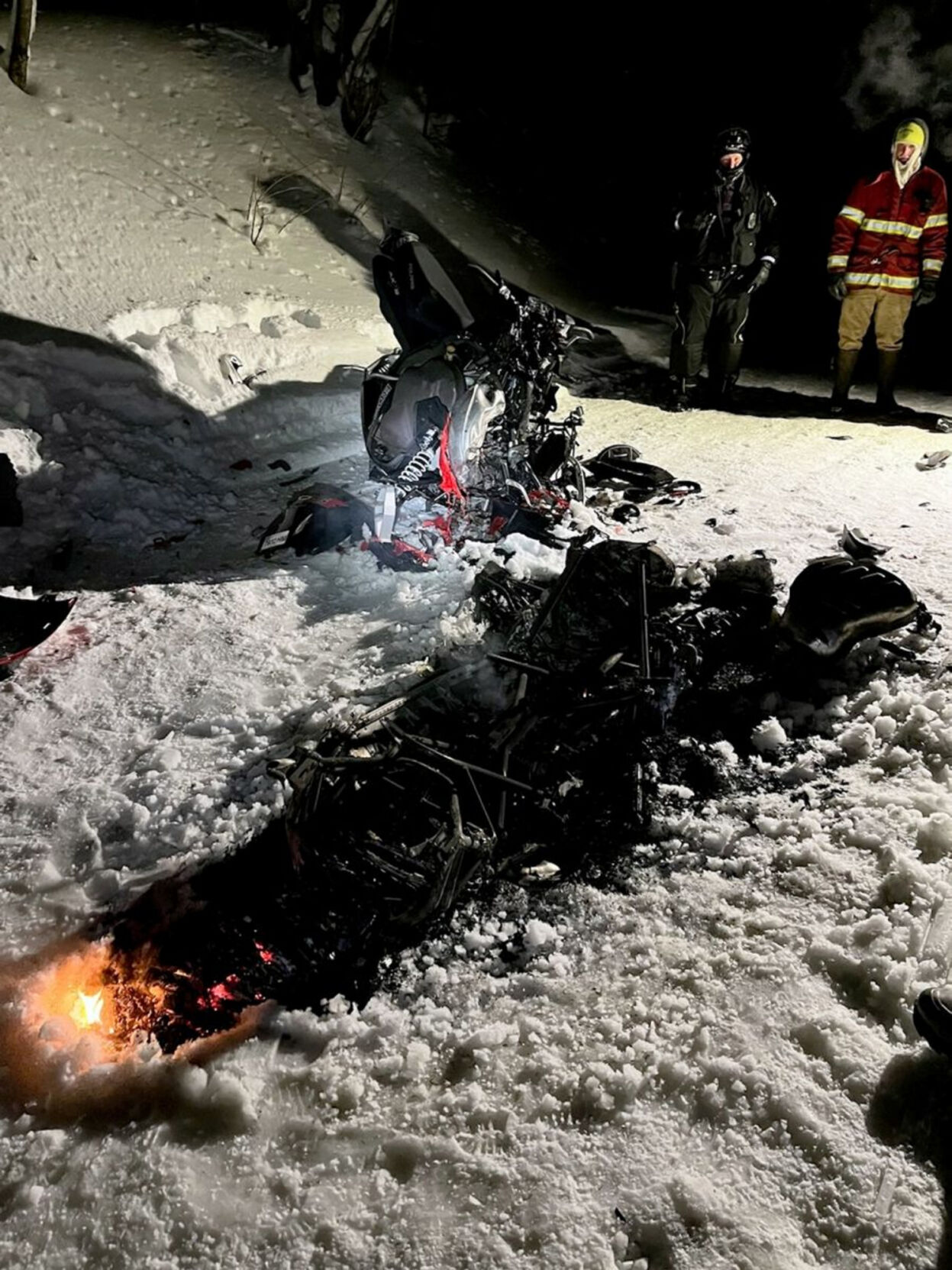 Two men killed Friday in head-on snowmobile crash in Montague | Lewis ...