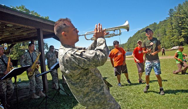 Military youth bond at weeklong camp | News | nny360.com
