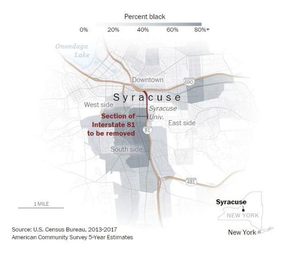 A crumbling bridge in Syracuse is sparking a conversation | State News ...