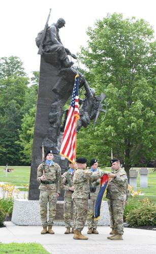 Casing of the Colors ceremony held Friday for 2nd Brigade Combat Team ...