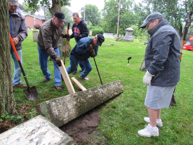 Volunteers clean up cemetery | News | nny360.com