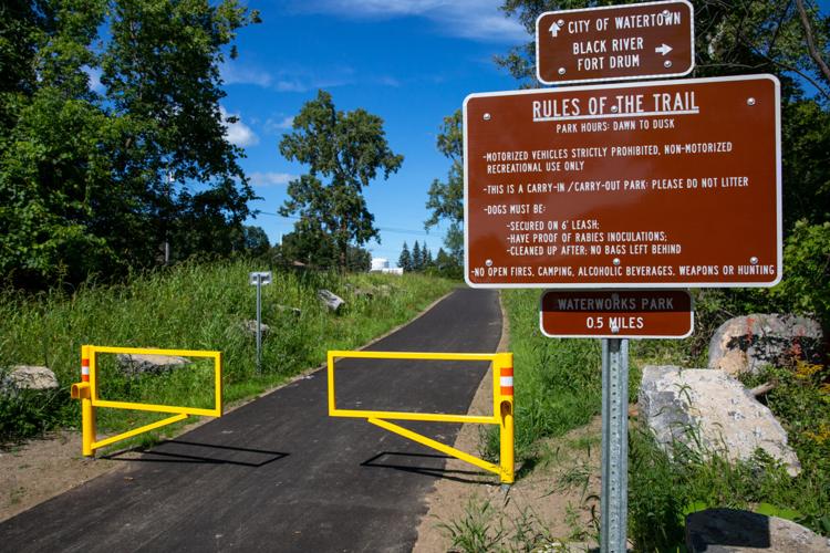 New section of Black River Trail in Watertown ready for hiking, biking ...