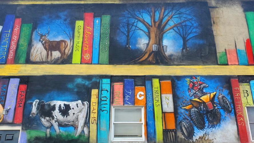 “Lewis County-isms” featured on massive mural at Croghan library ...