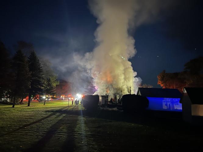 Firefighters battle house fire near Deer River | Lewis County News ...