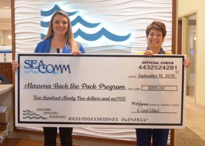 SeaComm employees support Massena’s Back the Pack program | St ...