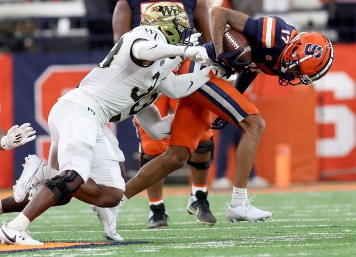 College football: Syracuse outlasts Wake Forest to salvage season ...