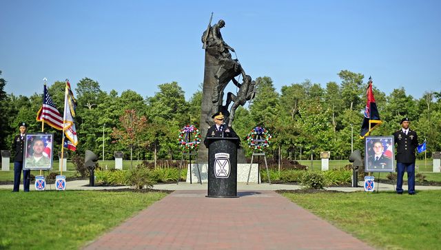 Fallen soldiers honored at Fort Drum memorial Two remembered: Comrades, families attend ceremony ...