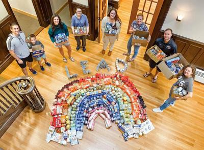 Students’ “canstruction” competition aims to reduce food insecurity ...