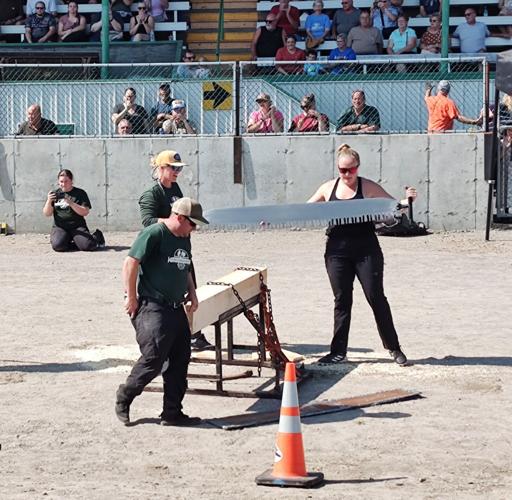 Logrolling, ax throwing lumberjacks draw crowd | Agriculture | nny360.com