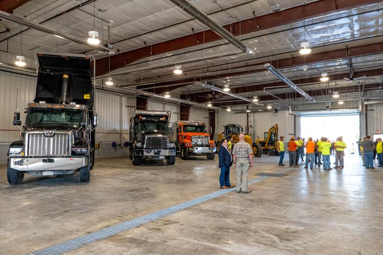 Ribbon cut on Lewis County’s new Highway Department garage | Lewis ...