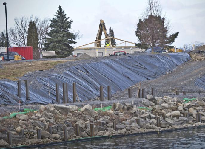 Construction work continues at Massena Intake Boat Launch and Park | St ...