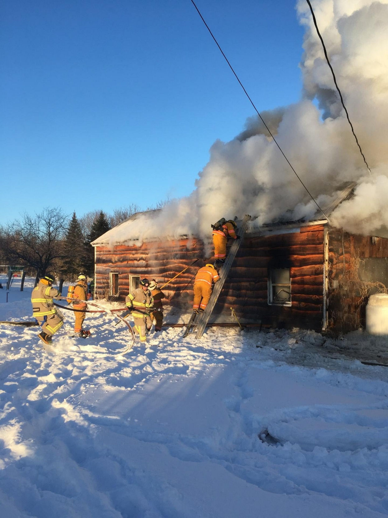 Fire strikes Madrid home on last day of year (VIDEO) | News | nny360.com