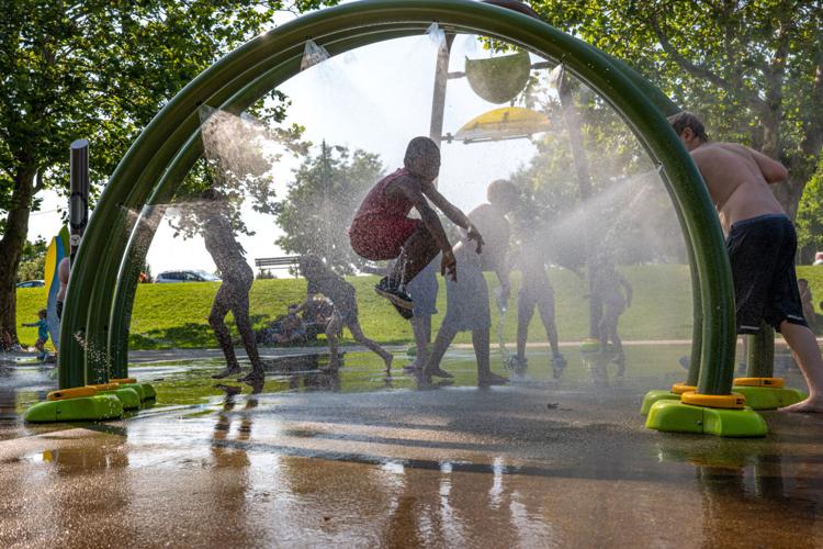 PHOTOS: Cooldown at Thompson Park Splash Pad | Kidscontent | nny360.com