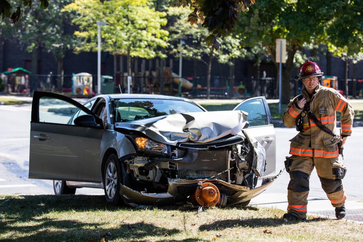 One person taken to hospital after crash on Watertown’s Washington ...