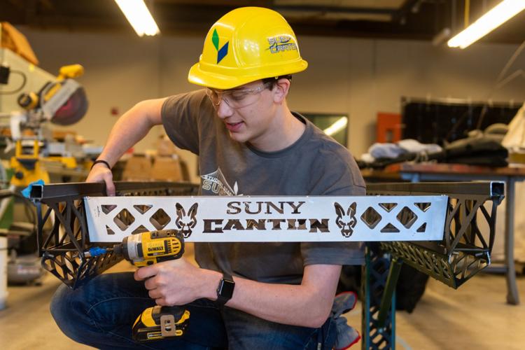 SUNY Canton Steel Bridge Team finishes second in regional competition ...