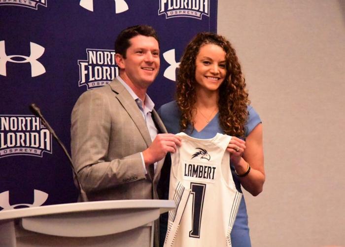 College basketball: Mannsville’s Lambert introduced as Division I North ...