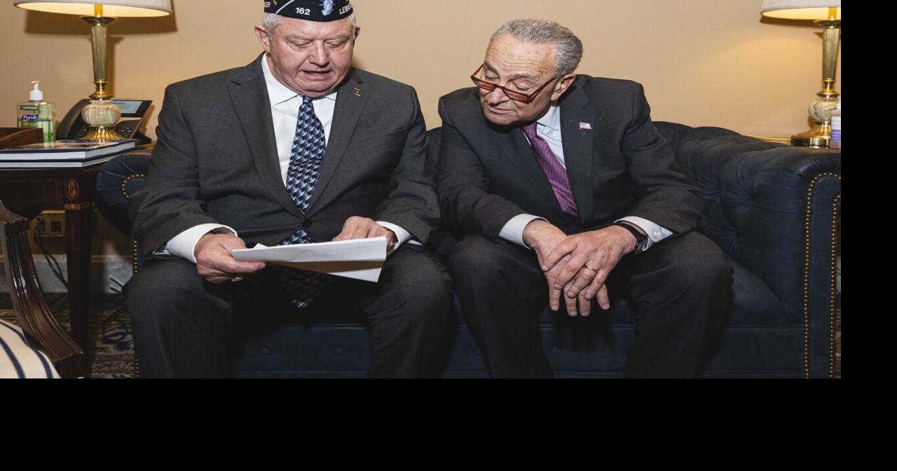 Lowville’s Hinkleman feted by Sen. Schumer for service | Community ...