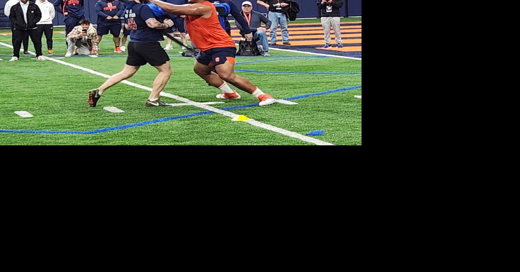 College football: Syracuse’s Bergeron shows first-round ability to ...