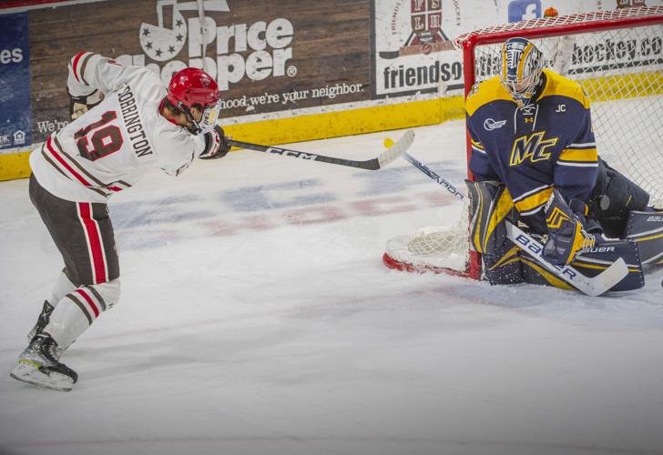 College hockey: SLU men edge Merrimack, Clarkson falls in overtime ...