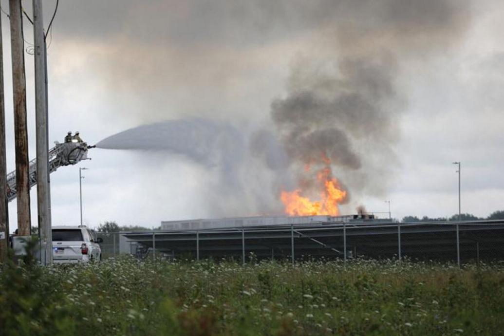 A year later, cleanup begins at solar farm battery fire site ...