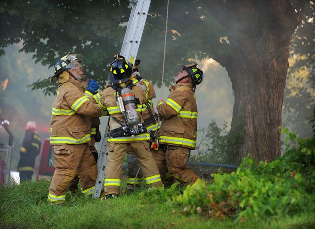Five fire departments battled a Colton house fire early Saturday ...