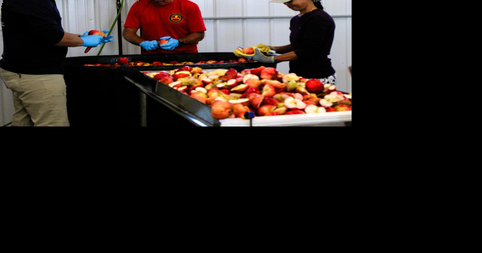 Canton Apples hosts cider press demonstration for Local Foods Weekend ...