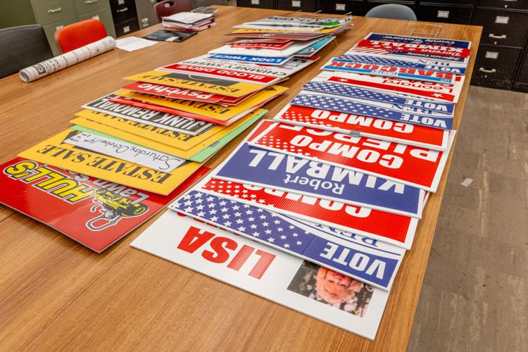 Candidates warned about political signs on city property | Community ...