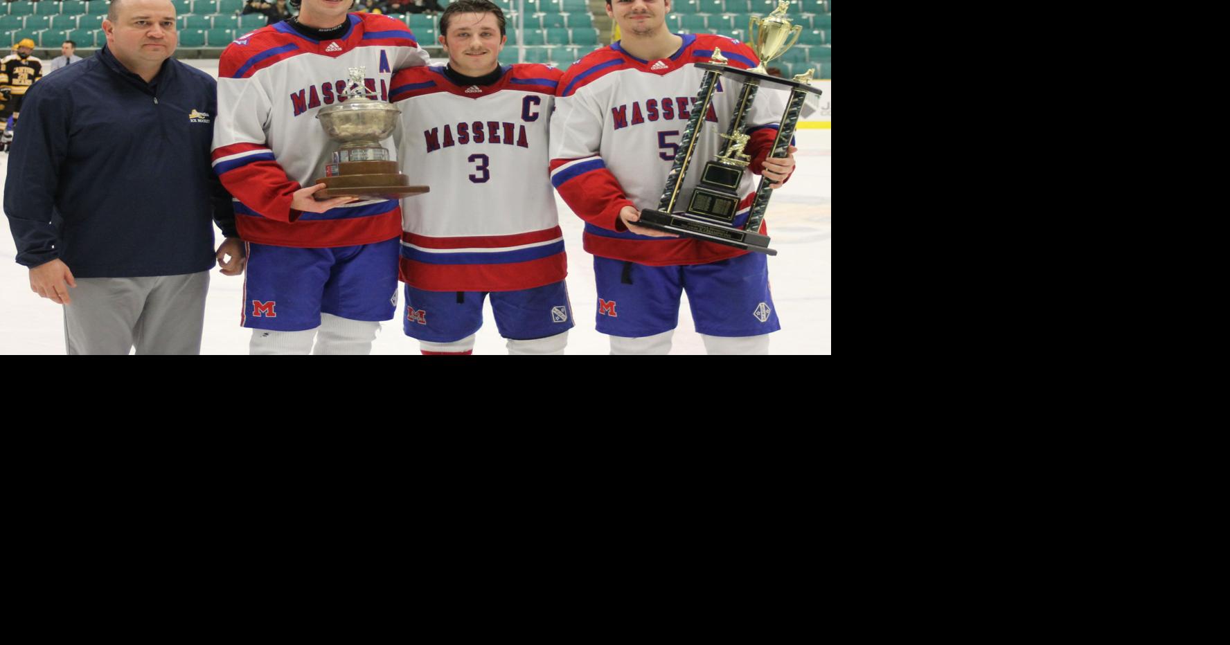 Massena hockey begins state Division I boys title chase against Monroe ...