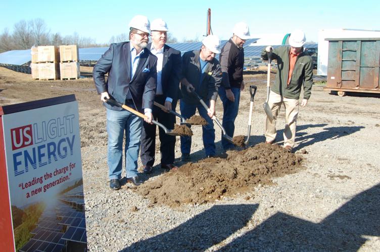 Sunny day for Denmark Community Solar Project ground-breaking ...