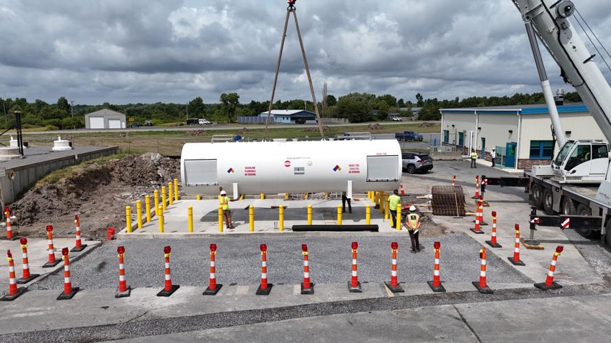 New fuel farm at Watertown airport nearing completion | Travel | nny360.com