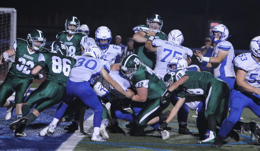 High school football: OFA Blue Devils rebound with big-play bonanza ...