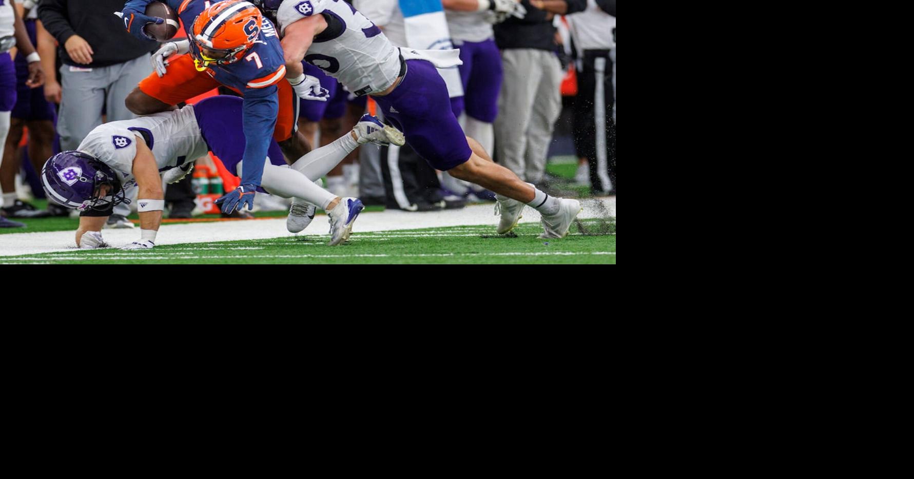 College football: Transfer Meeks breaks out to help spark Syracuse past ...