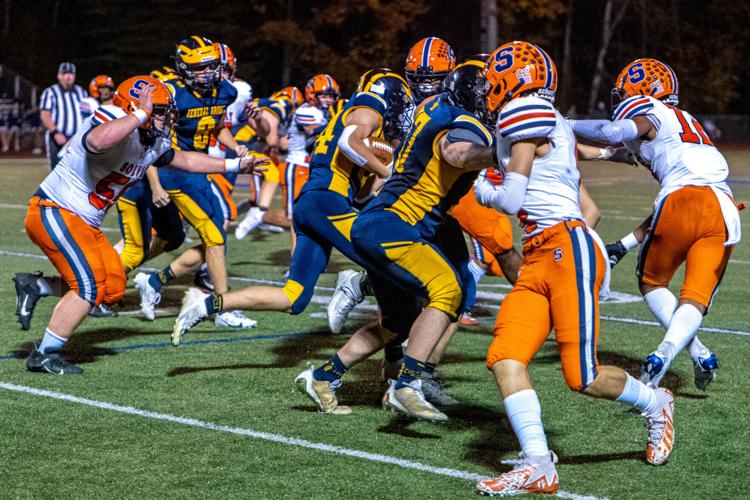 High school football: General Brown overcomes scare, injury to advance ...