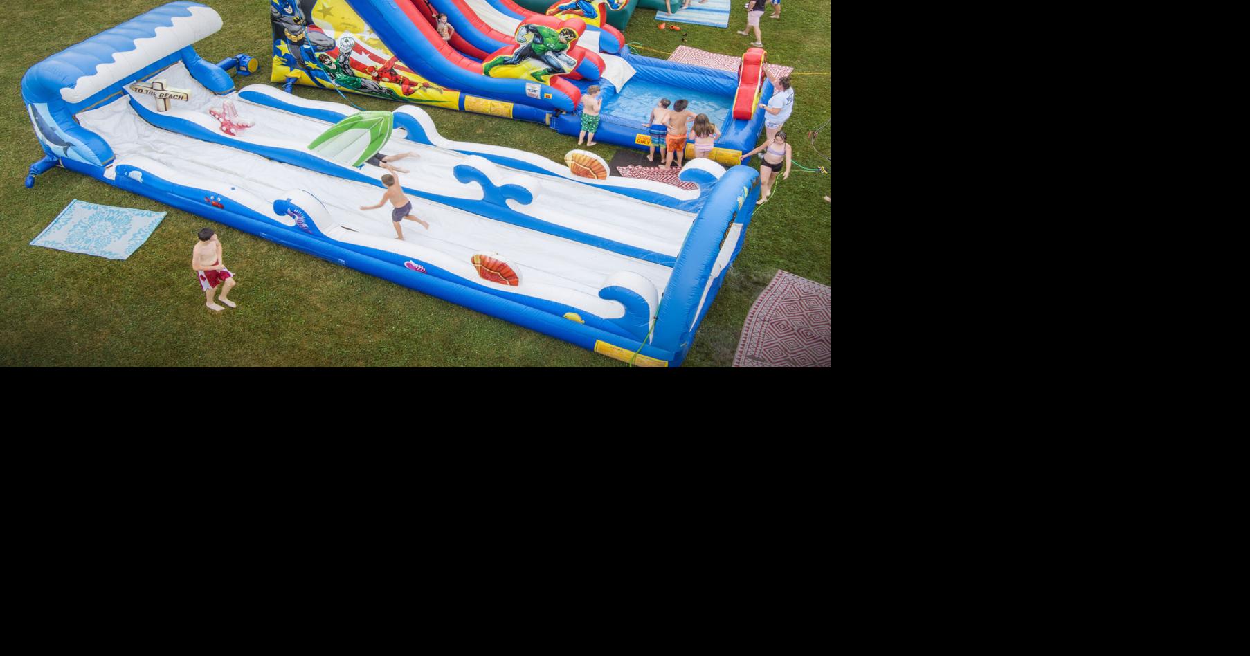 PHOTO: Ogdensburg kids slide into summer | Kidscontent | nny360.com