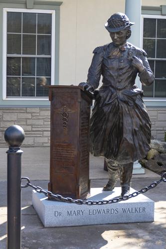 Town of Oswego commemorates Dr. Mary Walker, the only woman awarded the ...