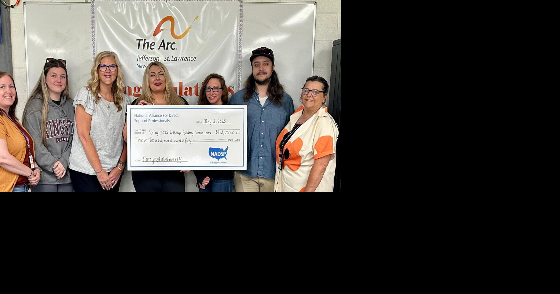 The Arc Jefferson - St. Lawrence employees recognized for certification ...