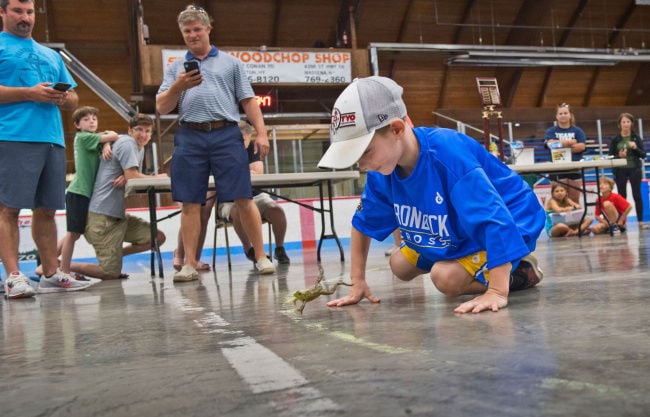 New Boss Frog champion crowned during Massena Recreation Department ...